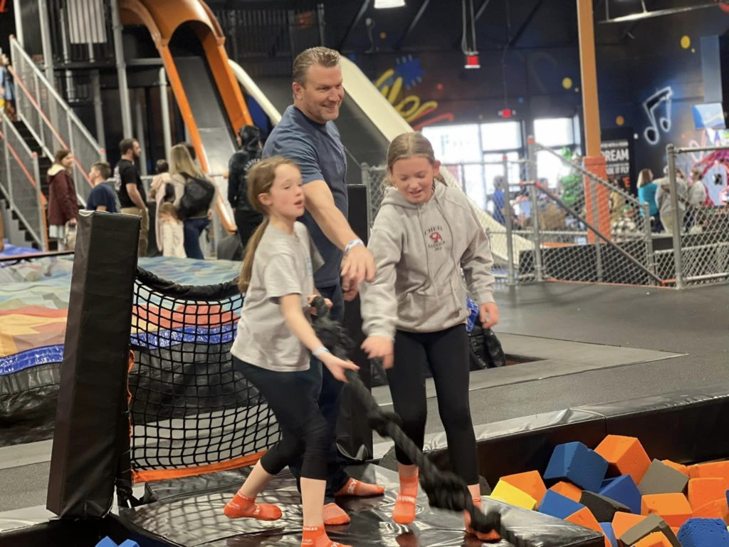 Pathfinders Visit Sky Zone - Spring Meadows Church of Christ